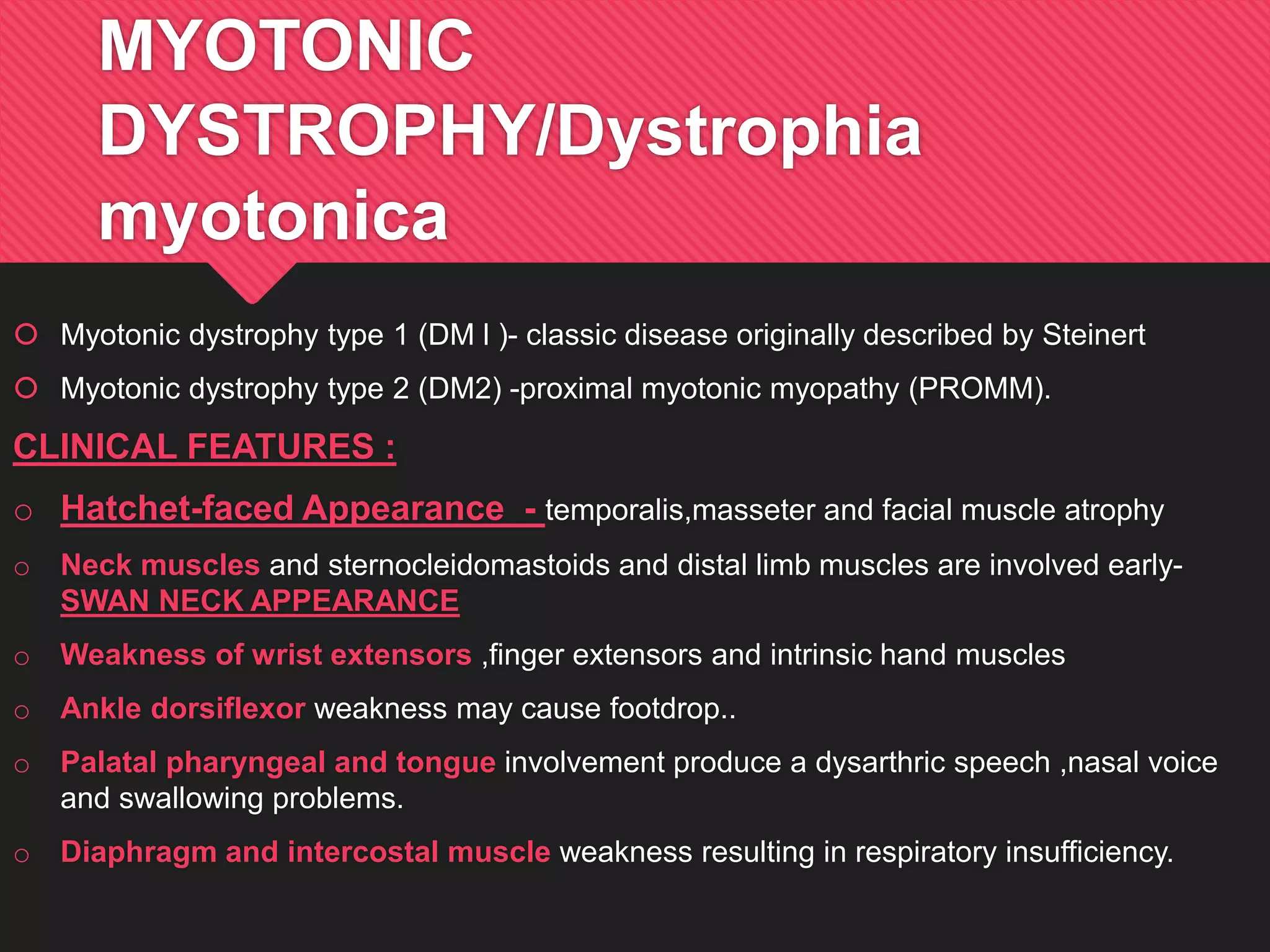 Muscular dystrophies | PPTX