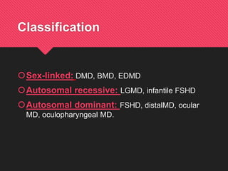 Muscular dystrophies | PPT