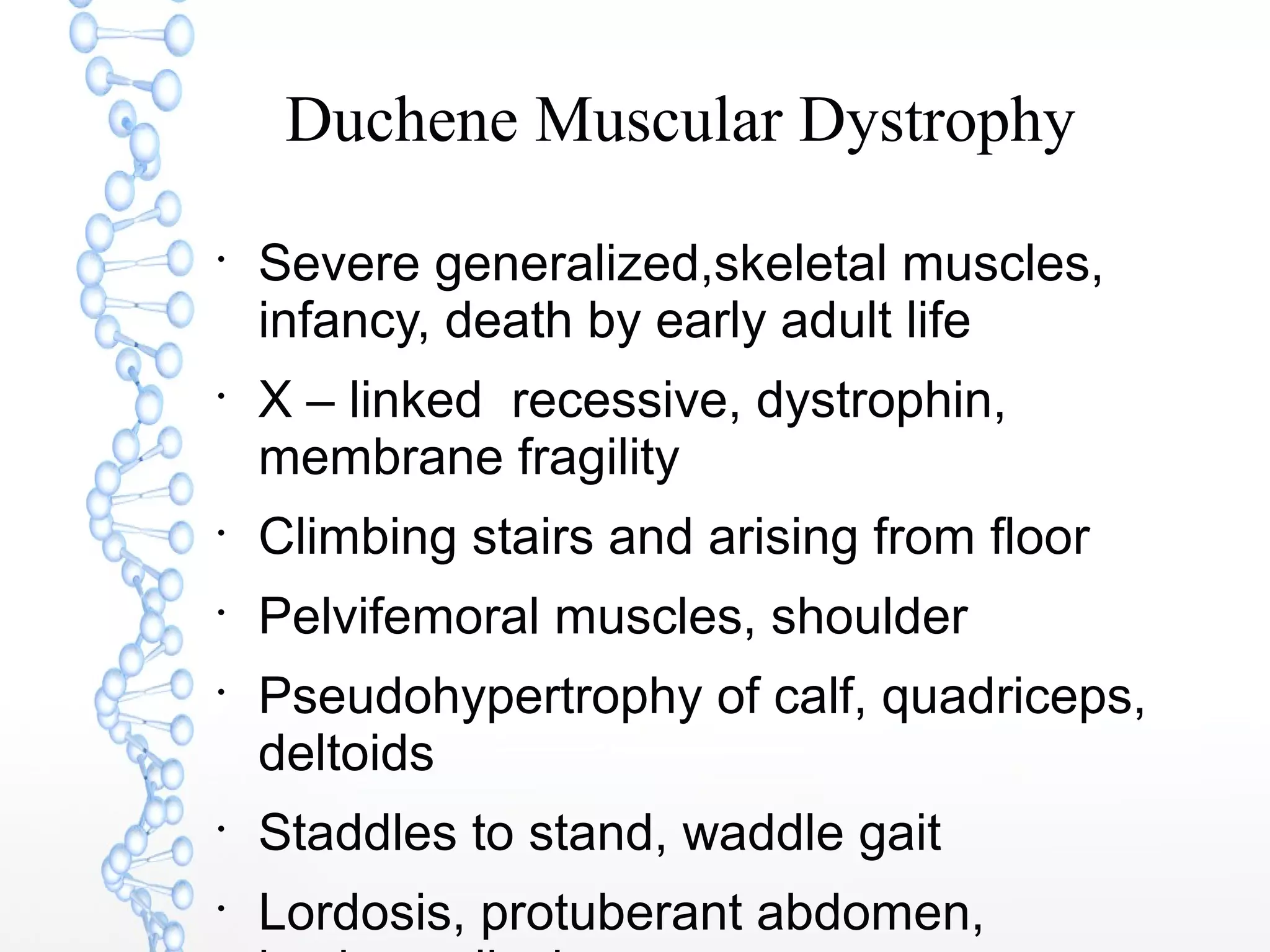 Muscular dystrophies | PPT