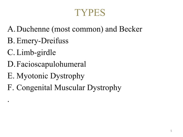 Muscular Dystrophies | PPTX | Physical Therapy | Wellness