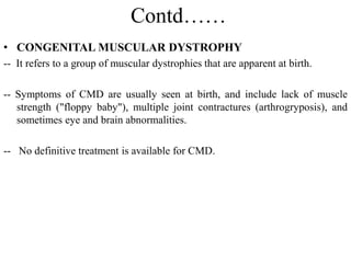 Muscular Dystrophies | PPTX