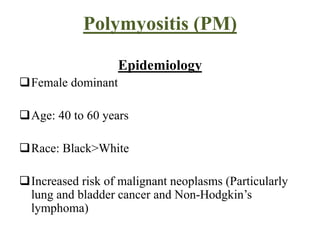 Muscular dystrophy and polymyositis | PPTX