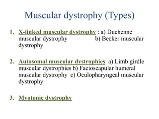 Muscular dystrophy and polymyositis | PPT