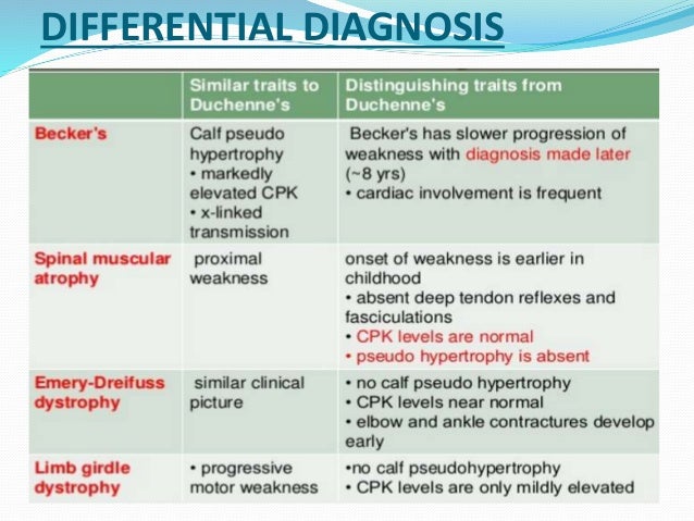Muscular dystrophies