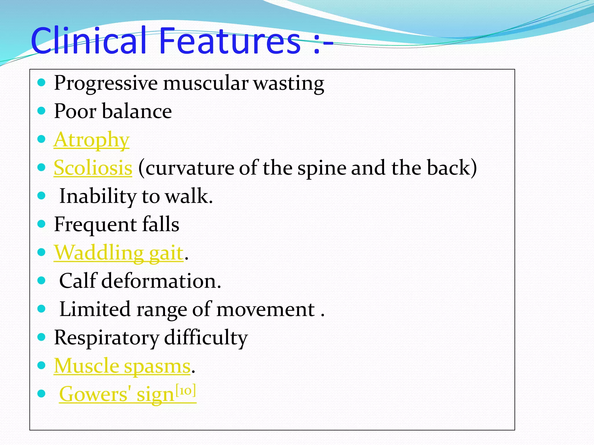 Muscular dystrophy | PPTX