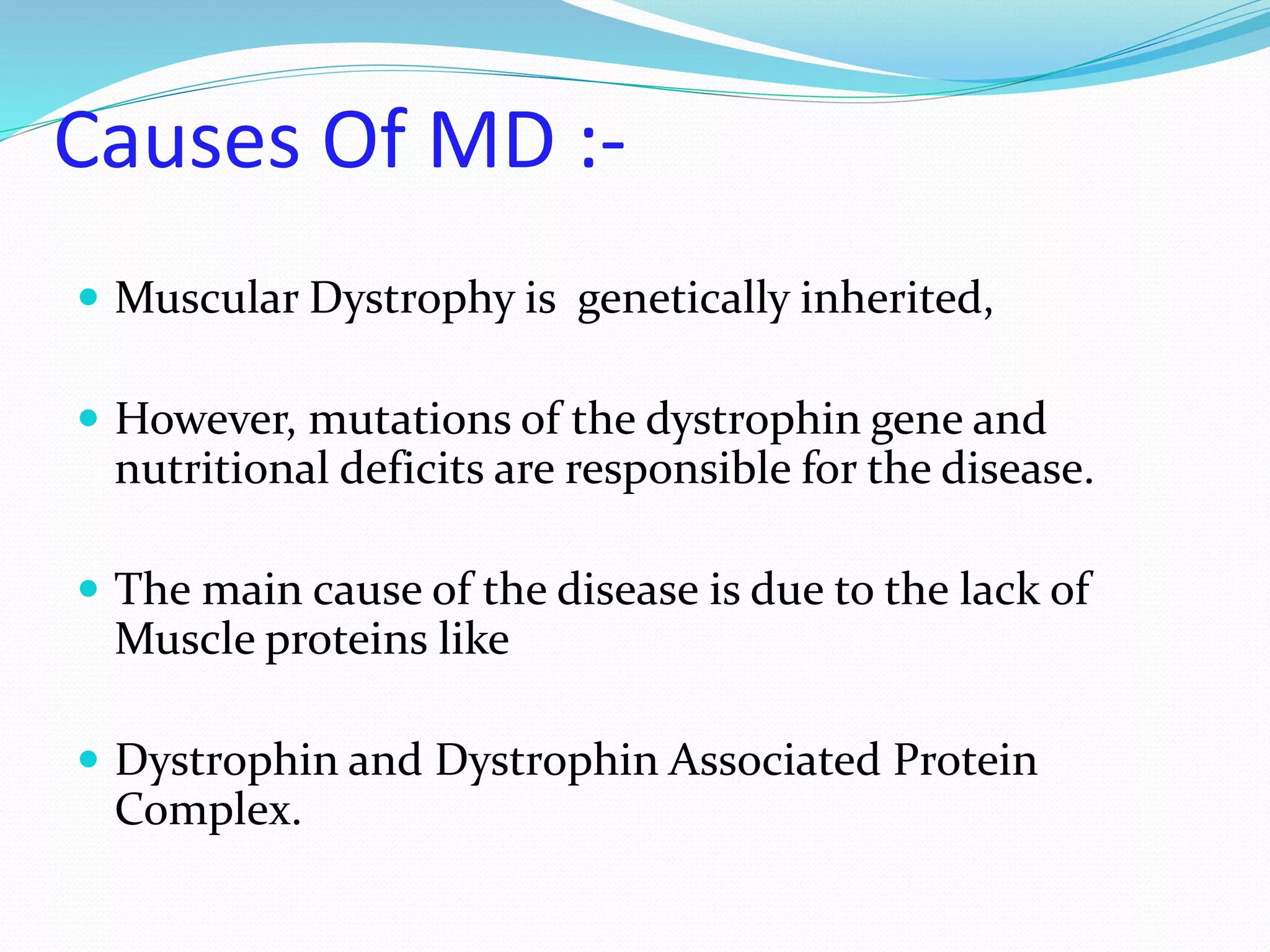 Muscular dystrophy | PPTX