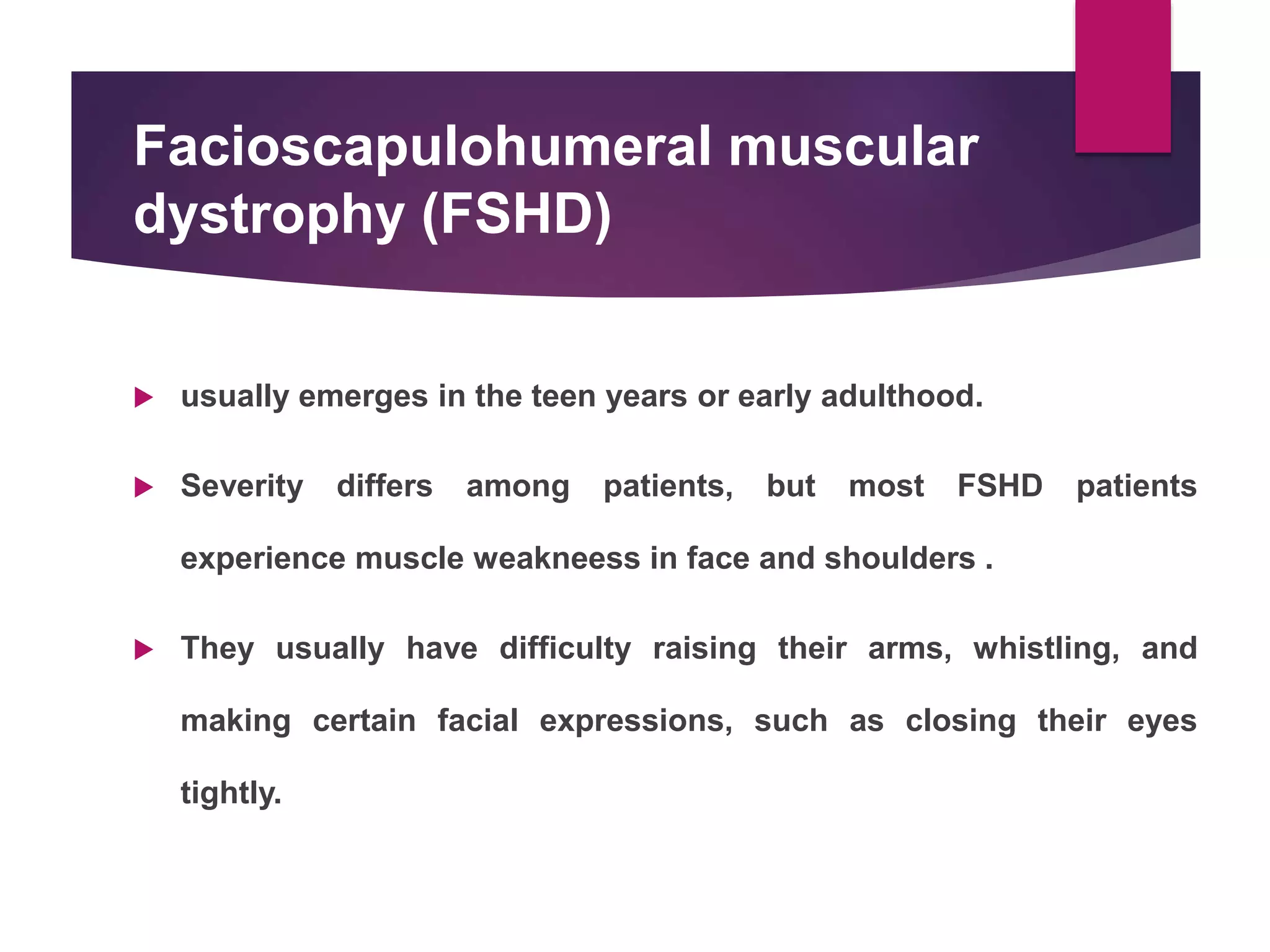 Muscular dystrophy | PPTX