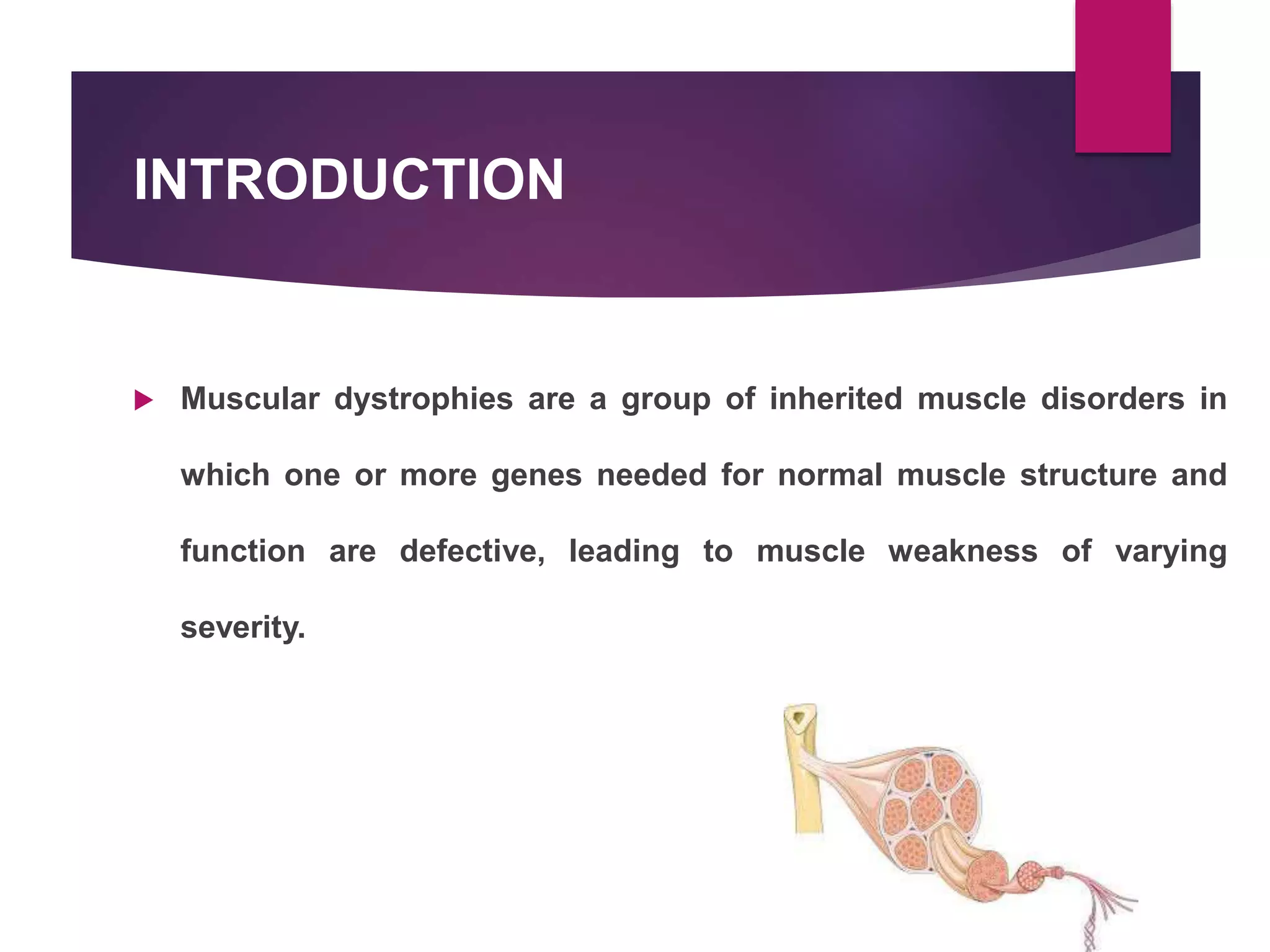 Muscular dystrophy | PPTX