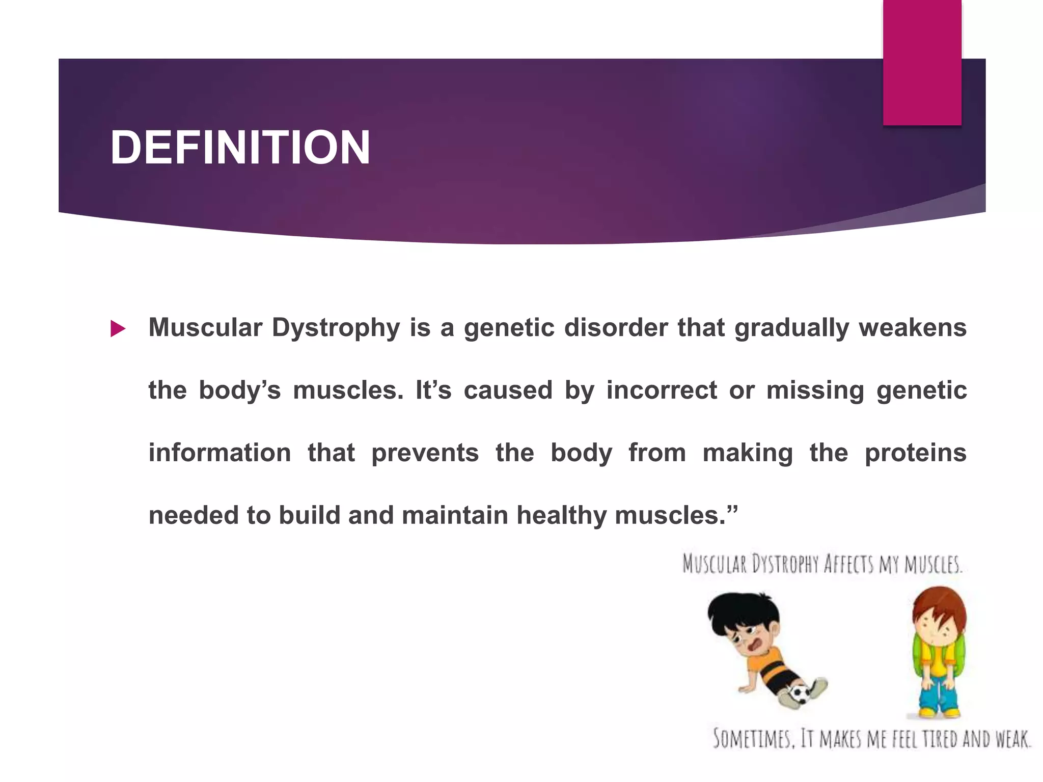 Muscular dystrophy | PPTX