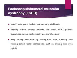 Muscular dystrophy | PPTX