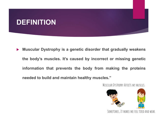 Muscular dystrophy | PPTX | Physical Therapy | Wellness