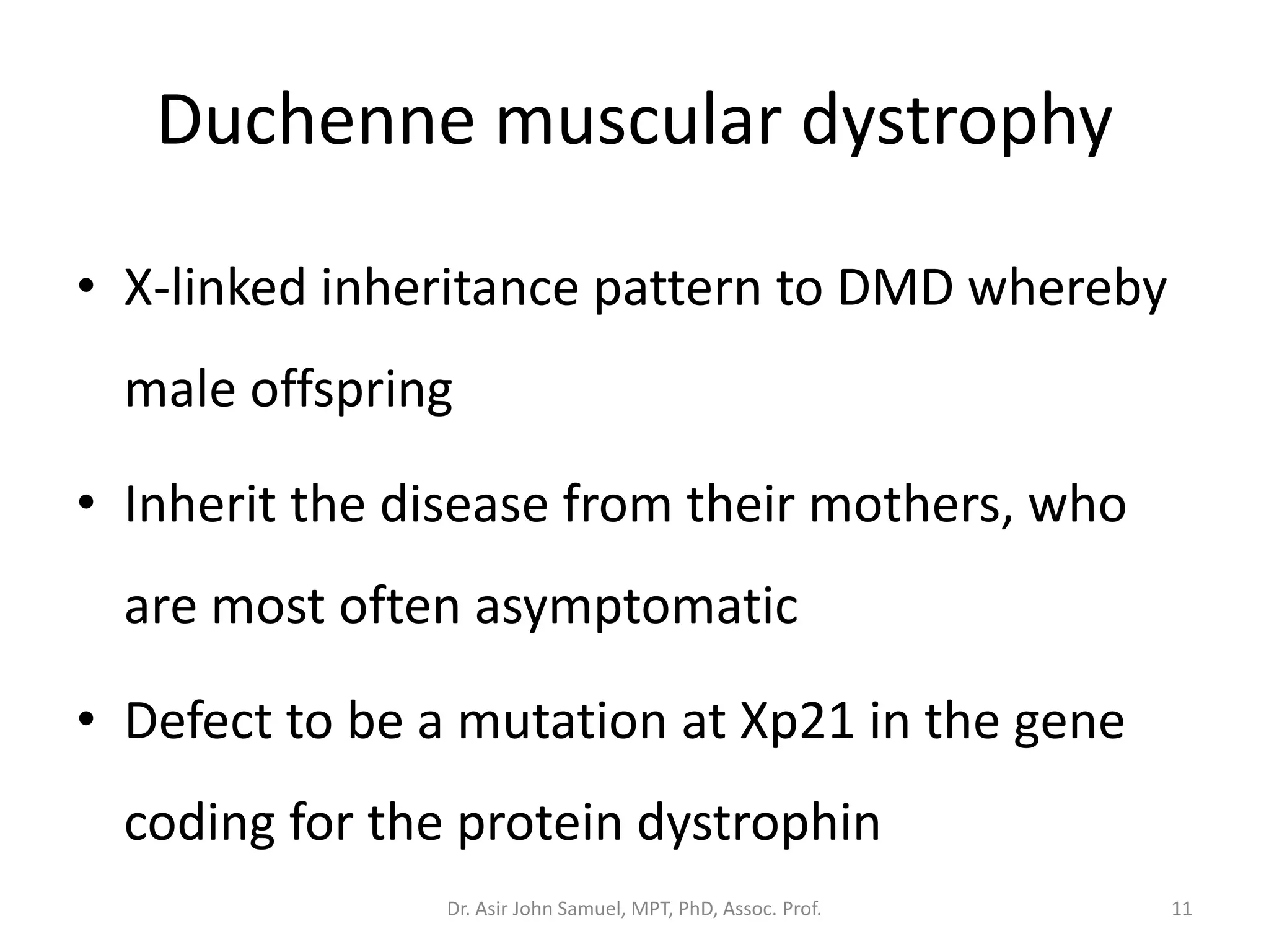 Muscular dystrophy | PPTX
