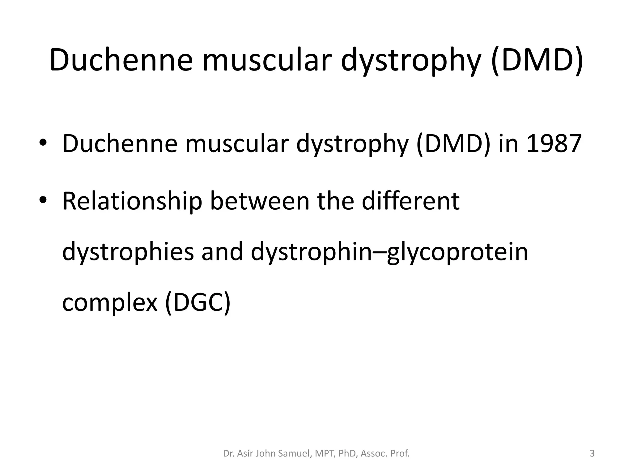 Muscular dystrophy | PPTX