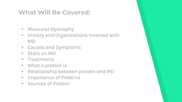 Muscular Dystrophy - A brief overview of the disease | PPT