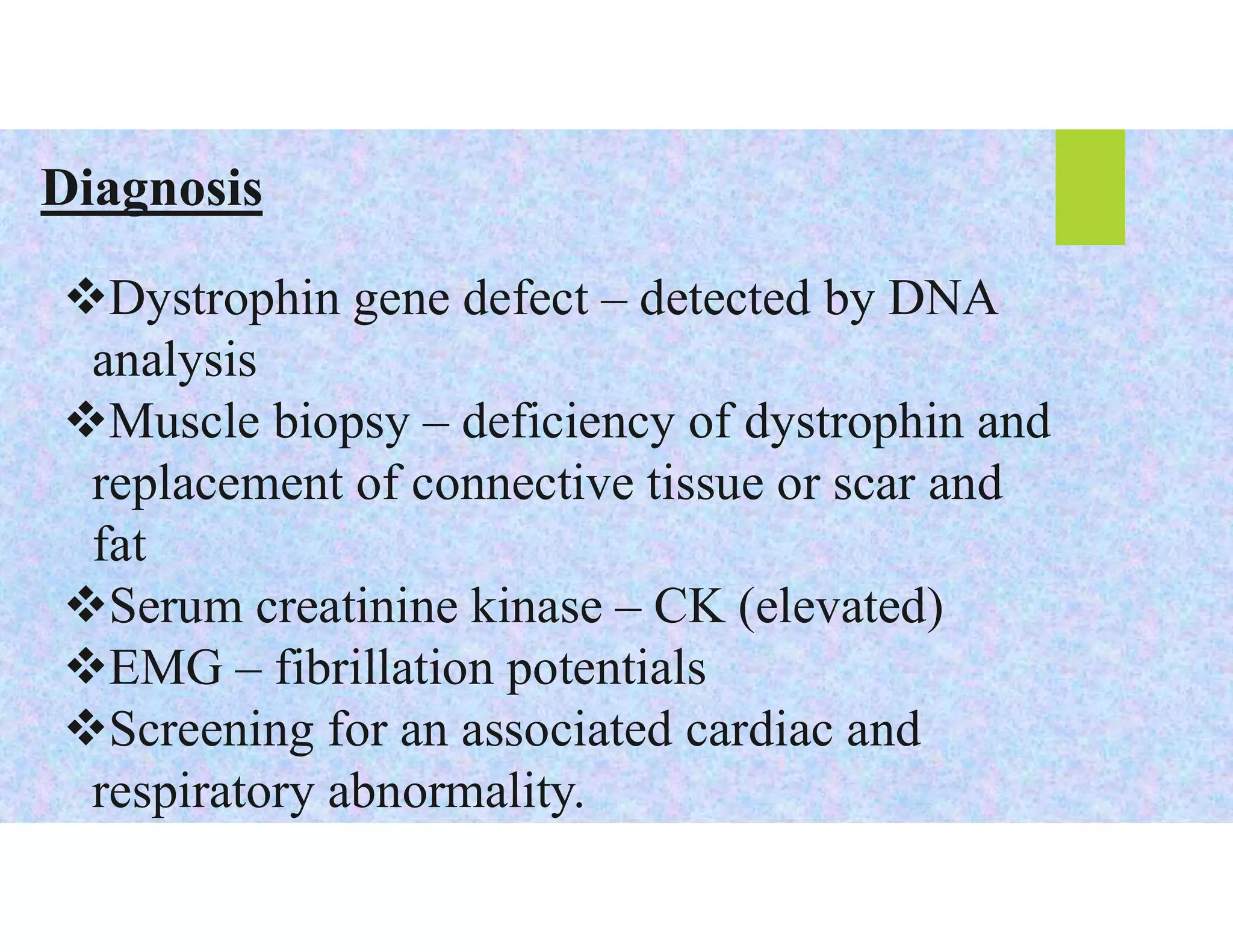 MUSCULAR DYSTROPHY PPT pdf | PDF