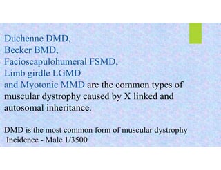 MUSCULAR DYSTROPHY PPT pdf | PDF