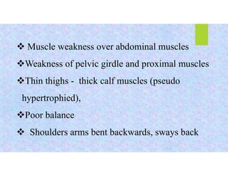 MUSCULAR DYSTROPHY PPT pdf | PDF