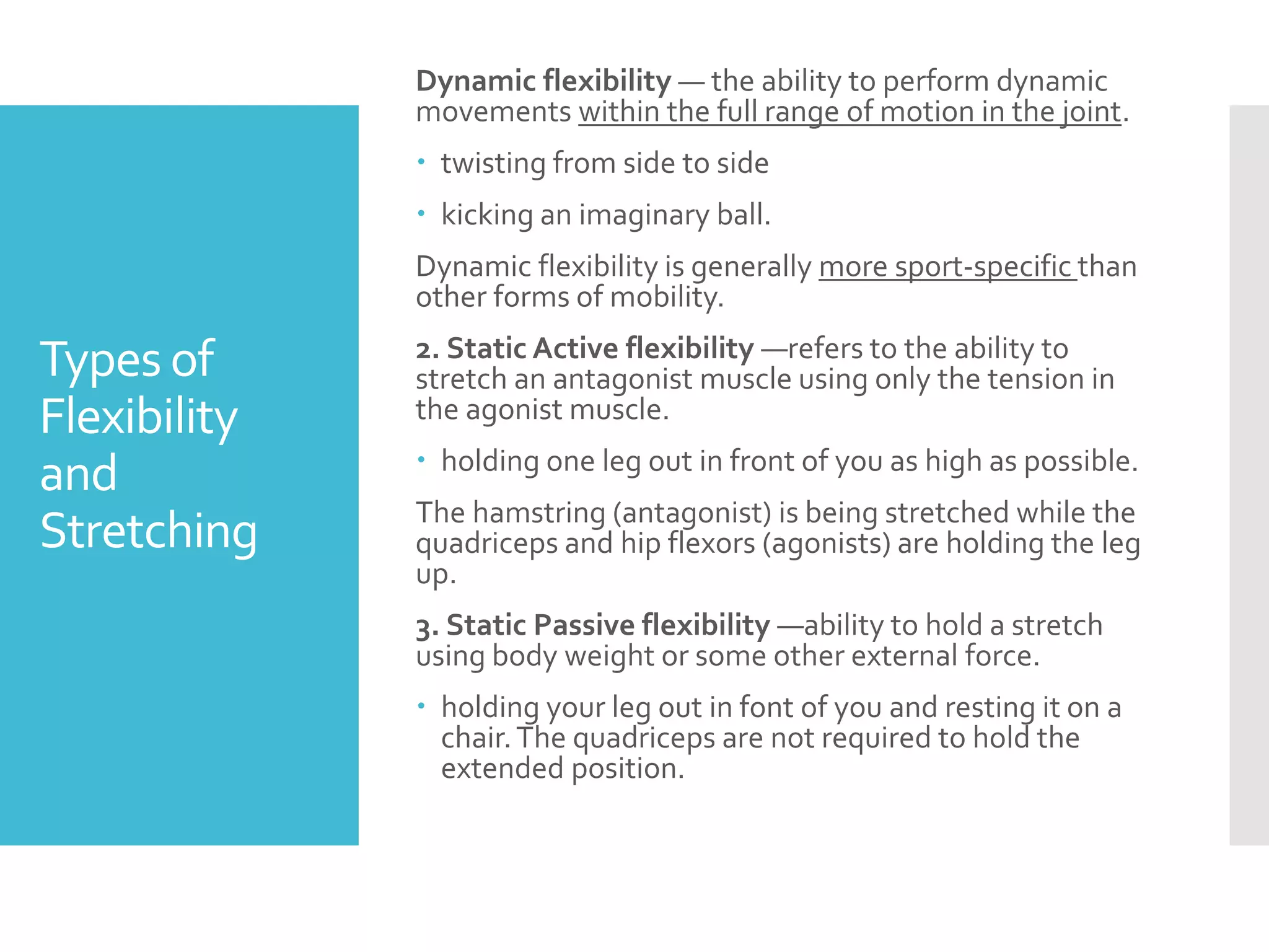 Muscular flexibility | PPTX