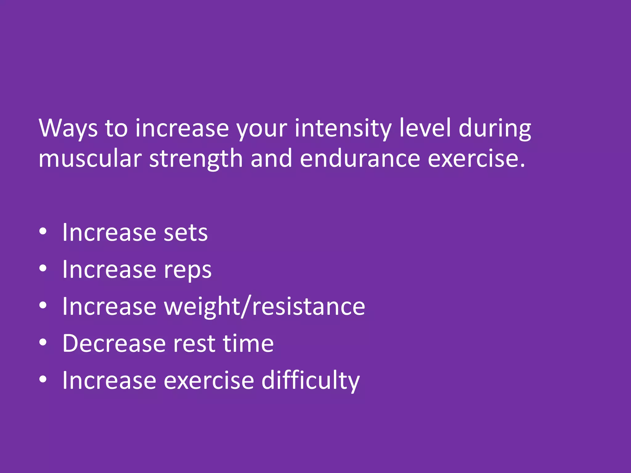 Muscular strength and endurance | PPTX