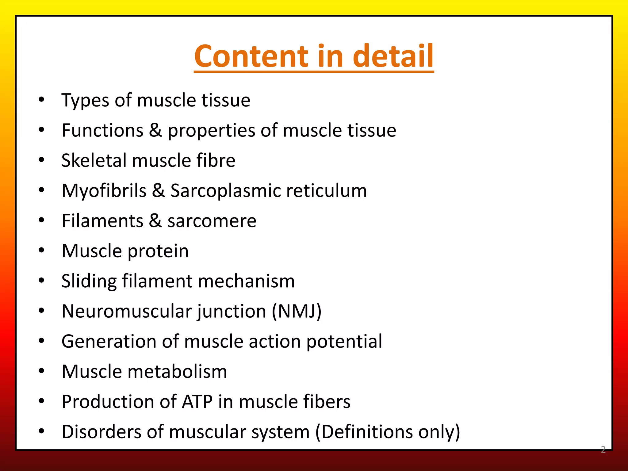 Muscular system | PPTX