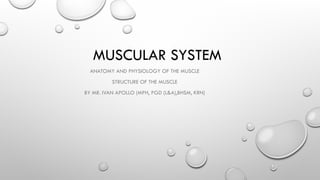 MUSCULAR SYSTEM | HUMAN ANATOMY AND PHYSIOLOGY.pptx