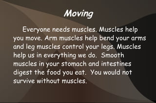 Muscular system presentation | PPT