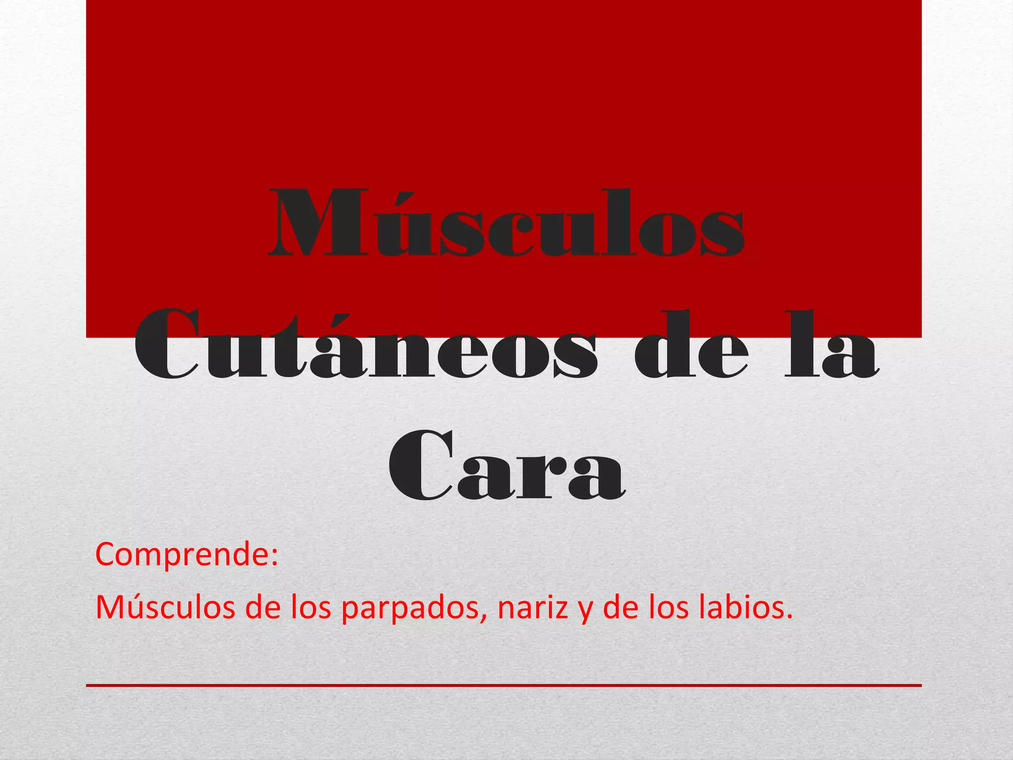 Musculos cutaneos de la cara | PPT