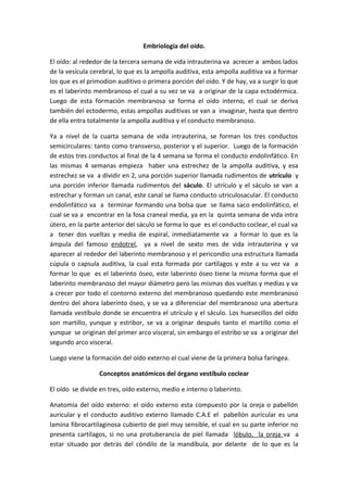 Musculos del oido | DOC
