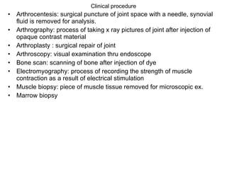 Musculoskeletal | PPT