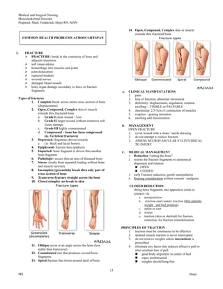 Musculoskeletal Nursing | PDF