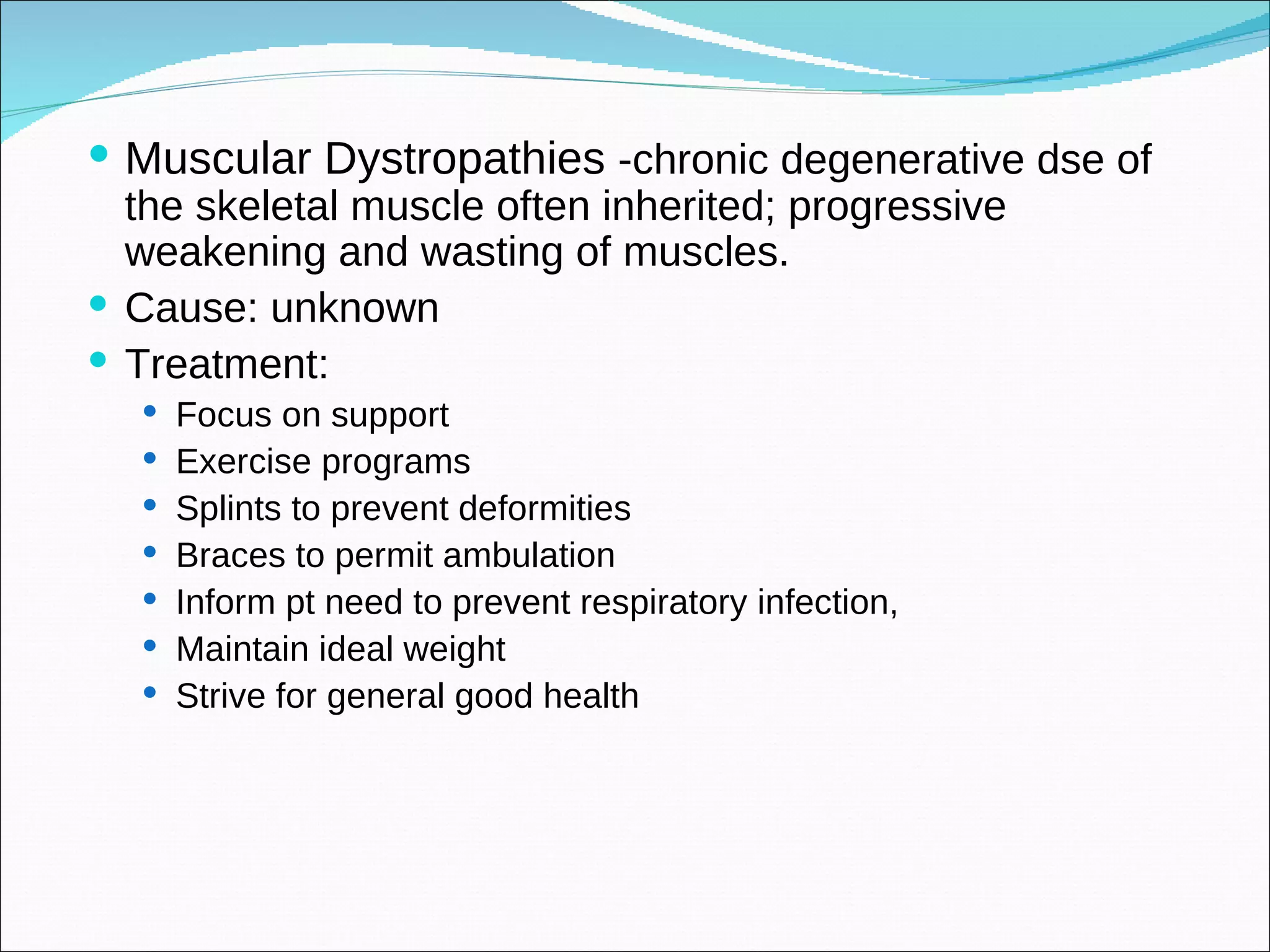 Musculoskeletal System Disorders | PPT