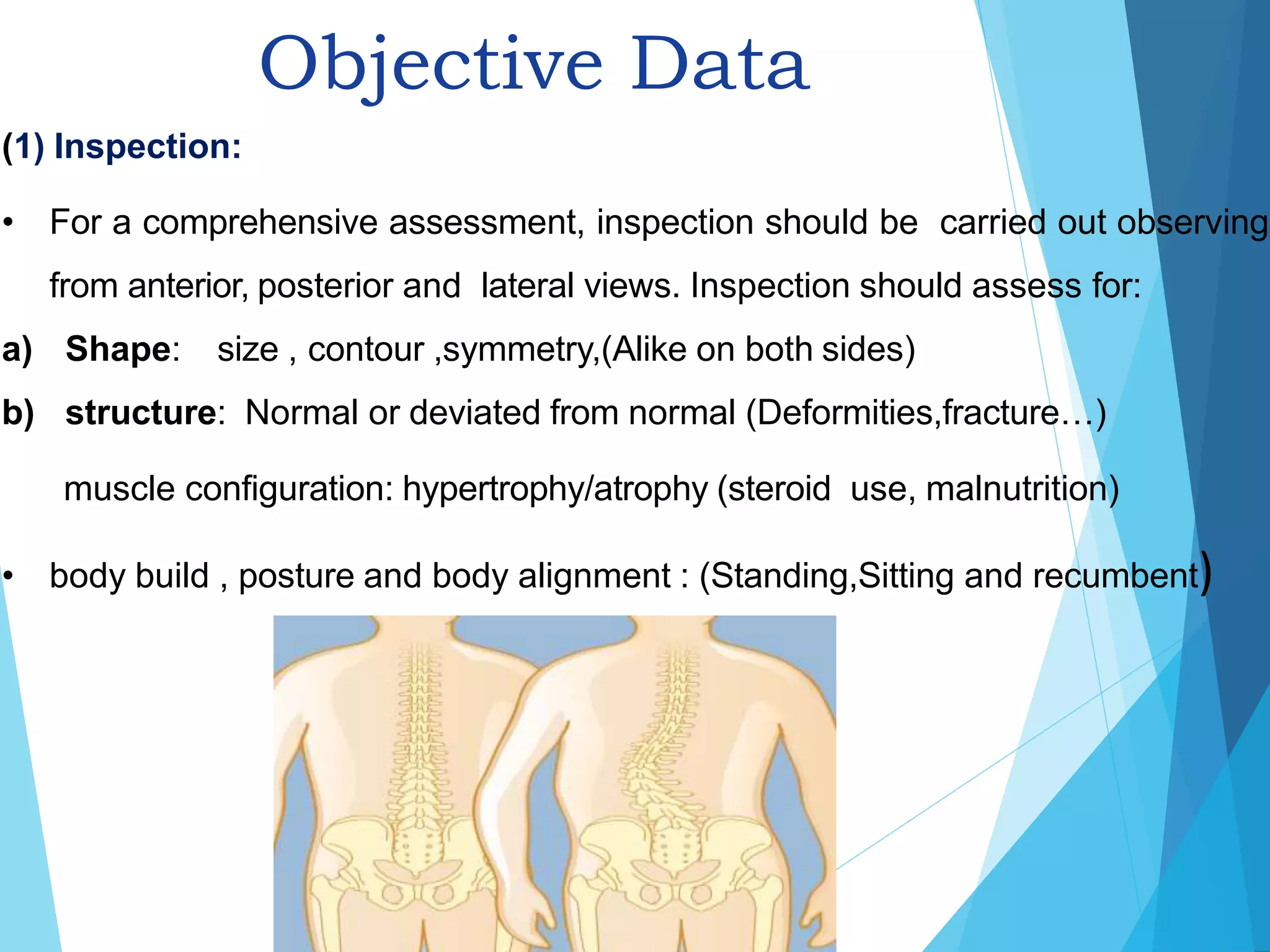 Musculoskeletal assessment | PPTX