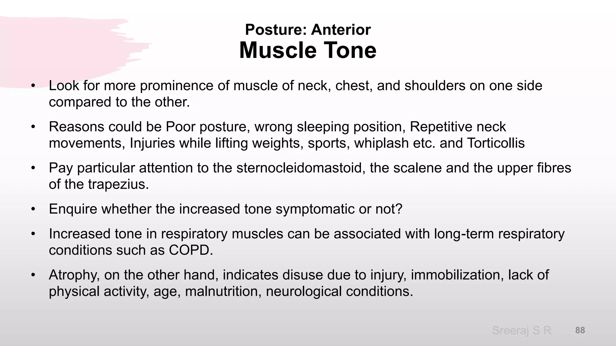 Musculoskeletal Assessment (Principles and Concepts for ...