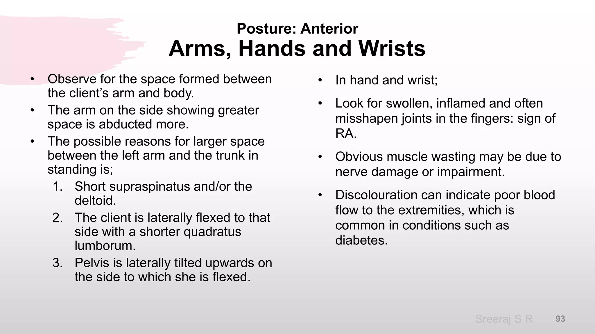Musculoskeletal Assessment (Principles and Concepts for ...