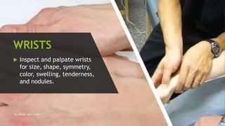 MUSCULOSKELETAL ASSESSMENT - Health Assessment | PPTX