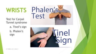 MUSCULOSKELETAL ASSESSMENT - Health Assessment | PPT