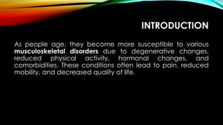 Musculoskeletal Diseases in the Elderly. | PPTX