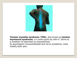 Musculoskeletal disorders | PPTX