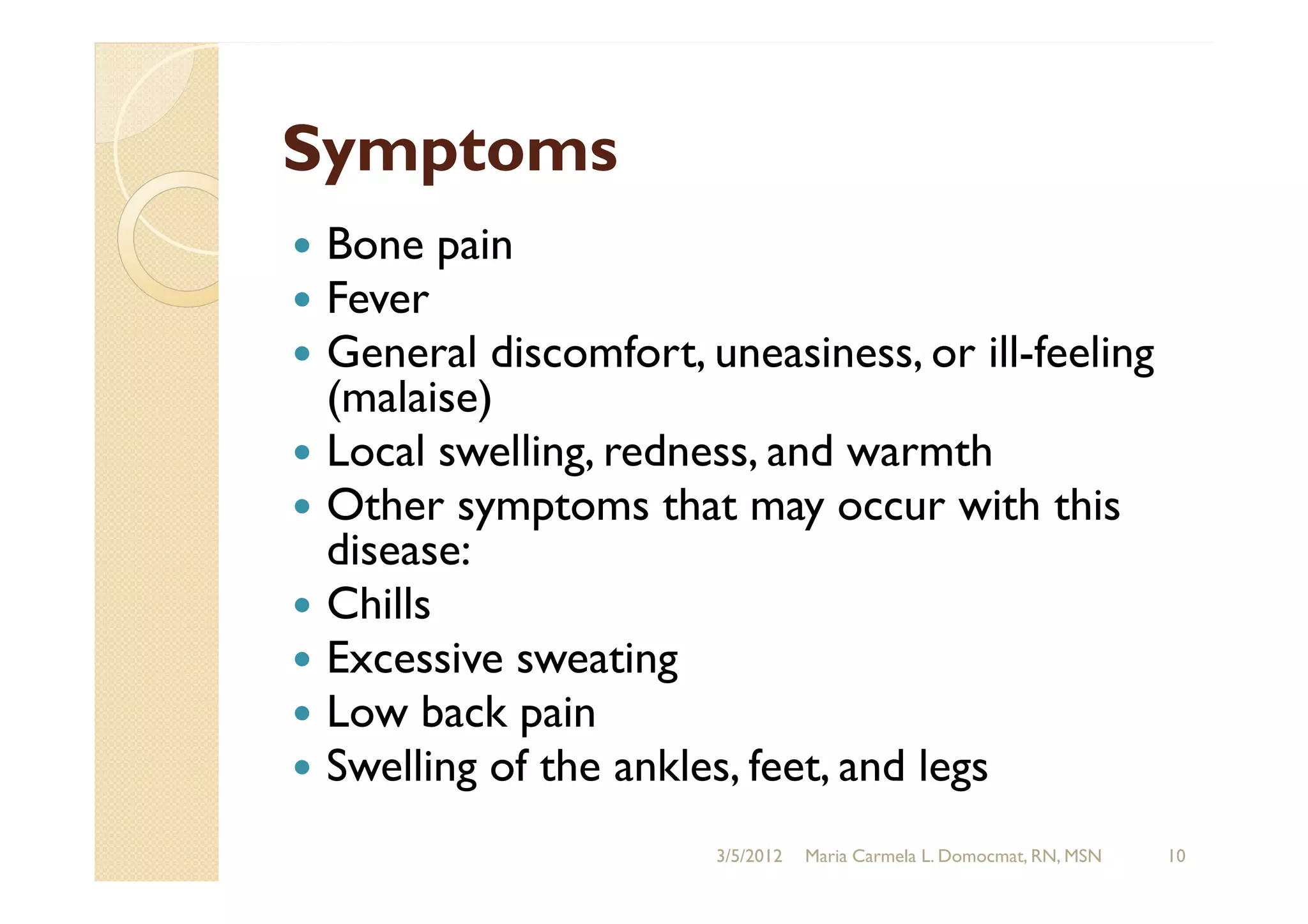 Bone and joint infections: Osteomyelitis, Septic Arthritis | PDF