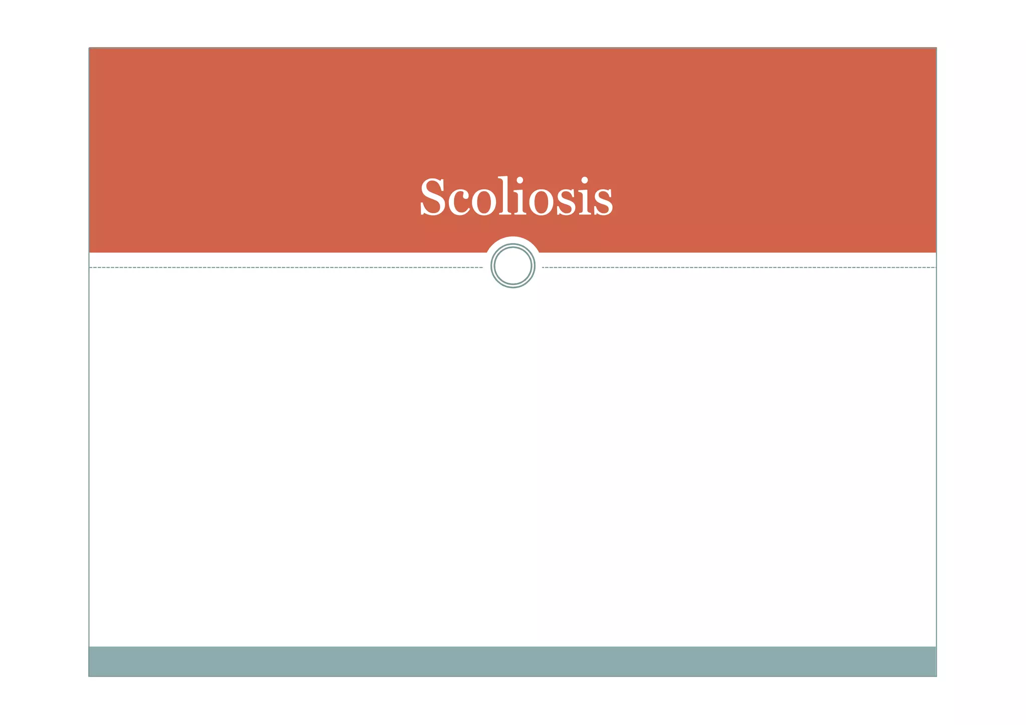 Spinal Column Deformities | PDF