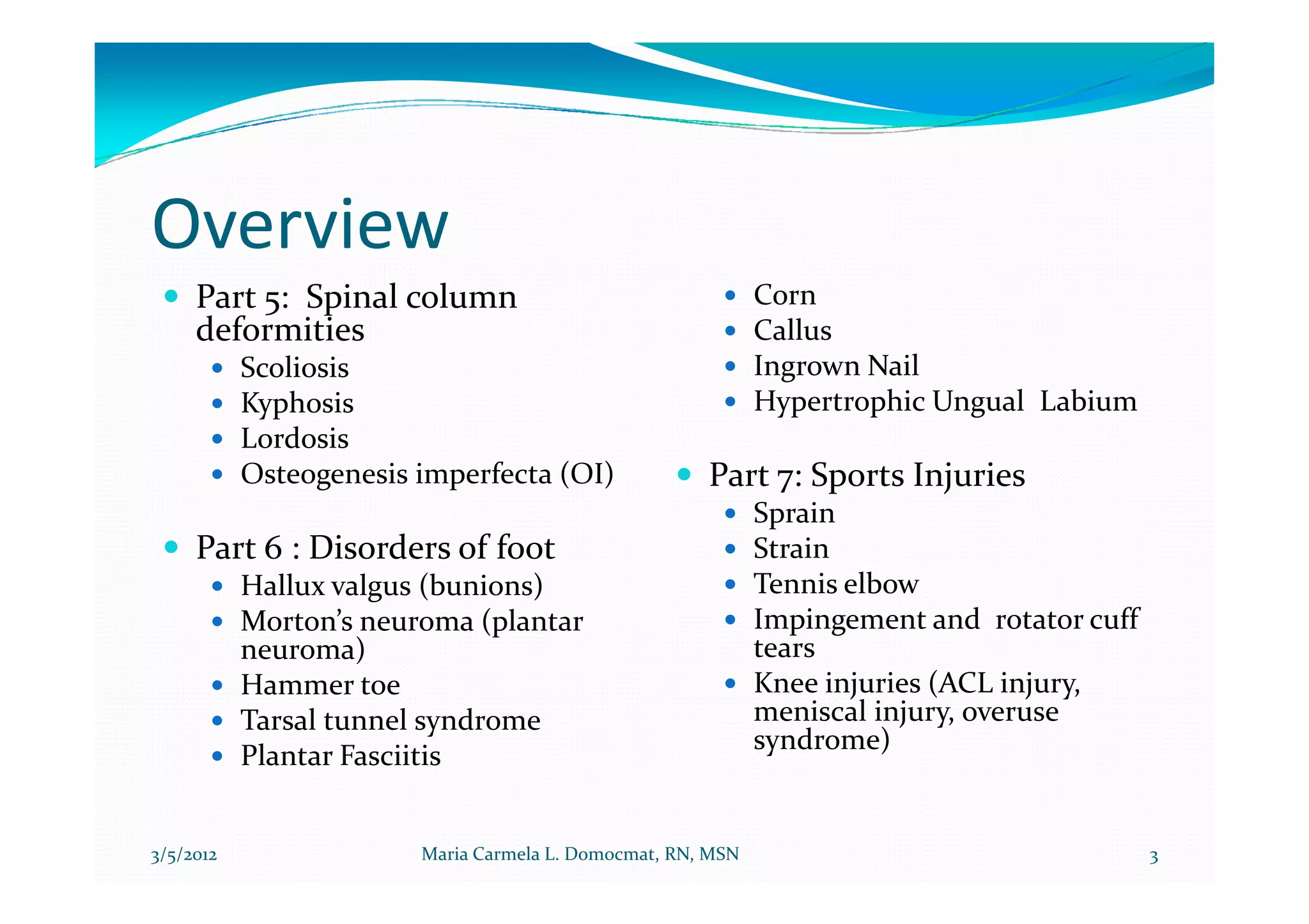 Sports Injuries | PDF