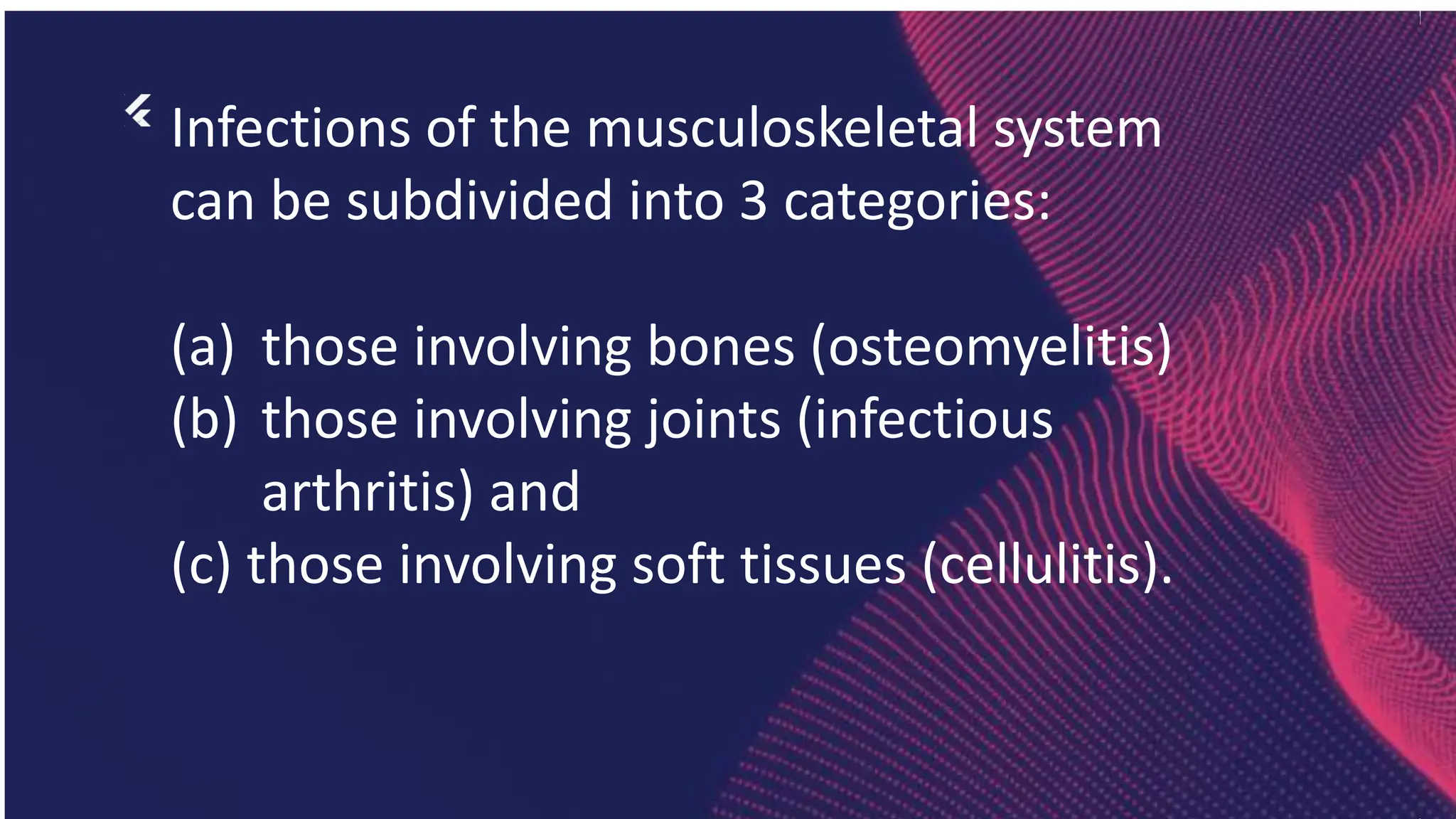 Musculoskeletal infection by capt alauddin.pptx