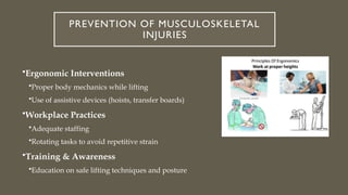 Musculoskeletal Injuries and Sharps Injuries in ICU & O,T.pptx