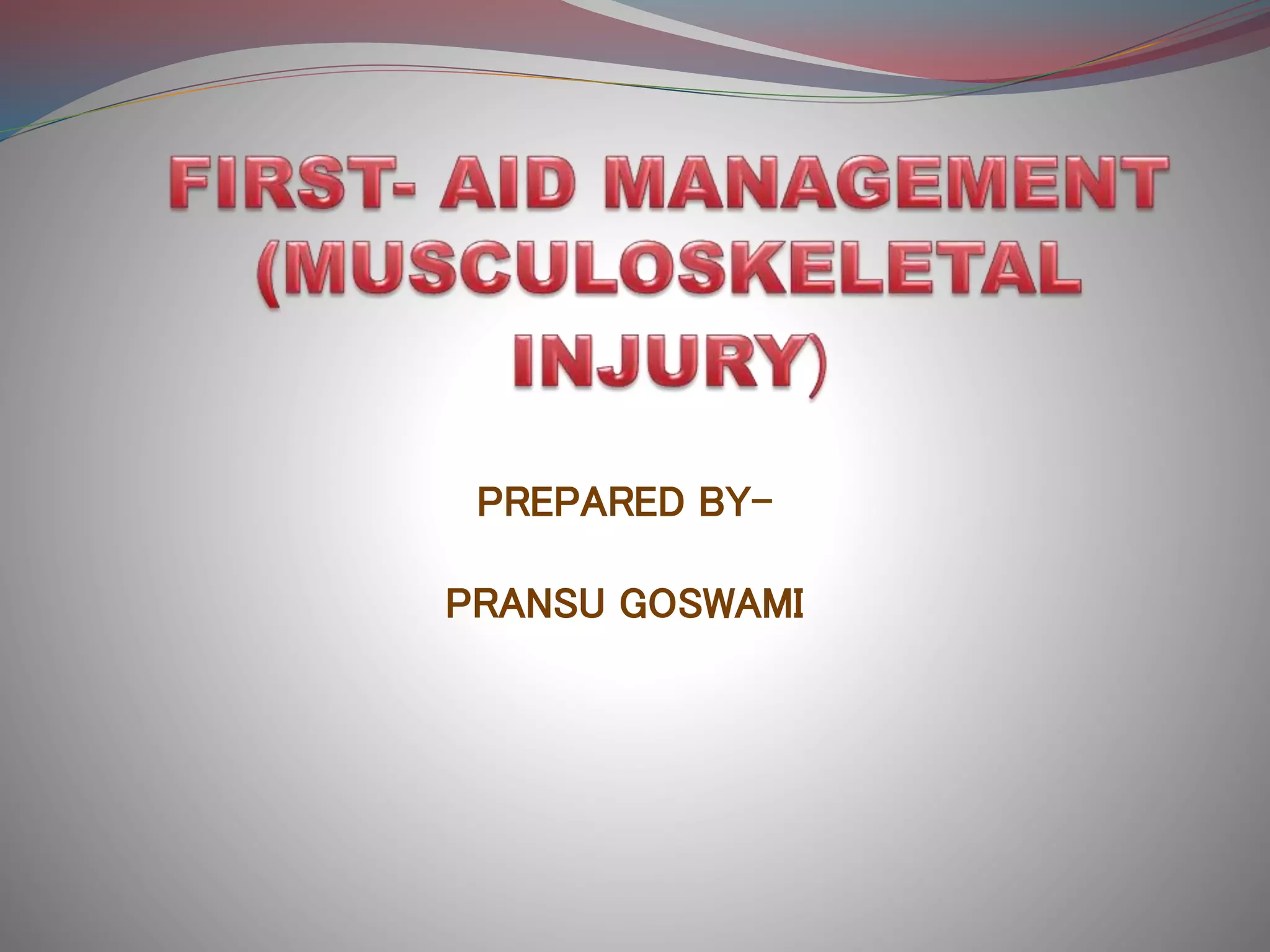 Musculoskeletal injury.pptx