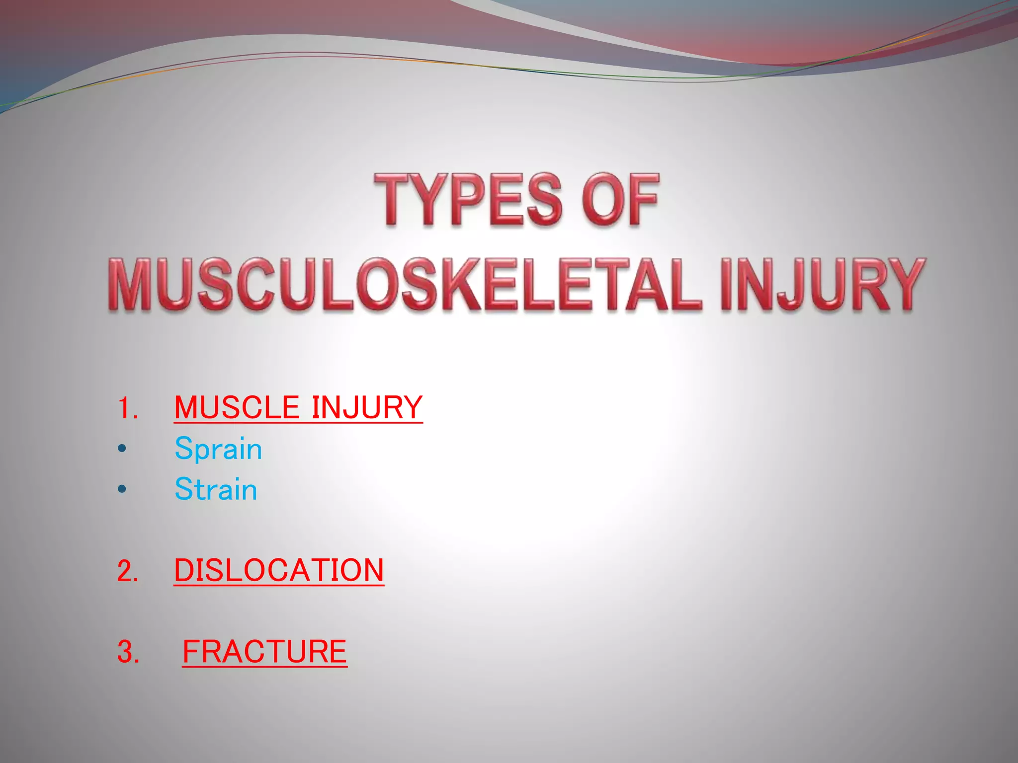 Musculoskeletal injury.pptx