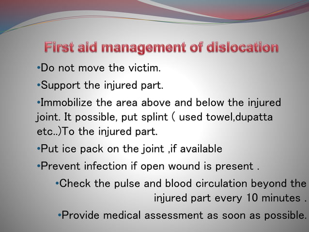 Musculoskeletal injury.pptx | First Aid | Injuries