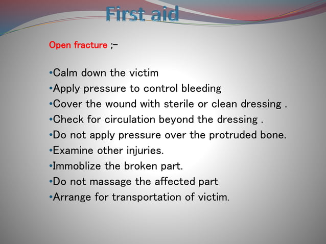 Musculoskeletal injury.pptx | First Aid | Injuries