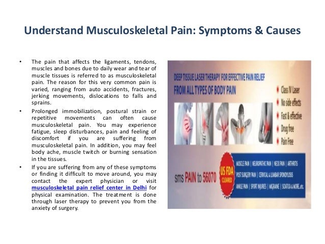 Understand Musculoskeletal Pain: Symptoms & Causes