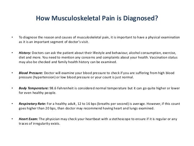 Understand Musculoskeletal Pain: Symptoms & Causes