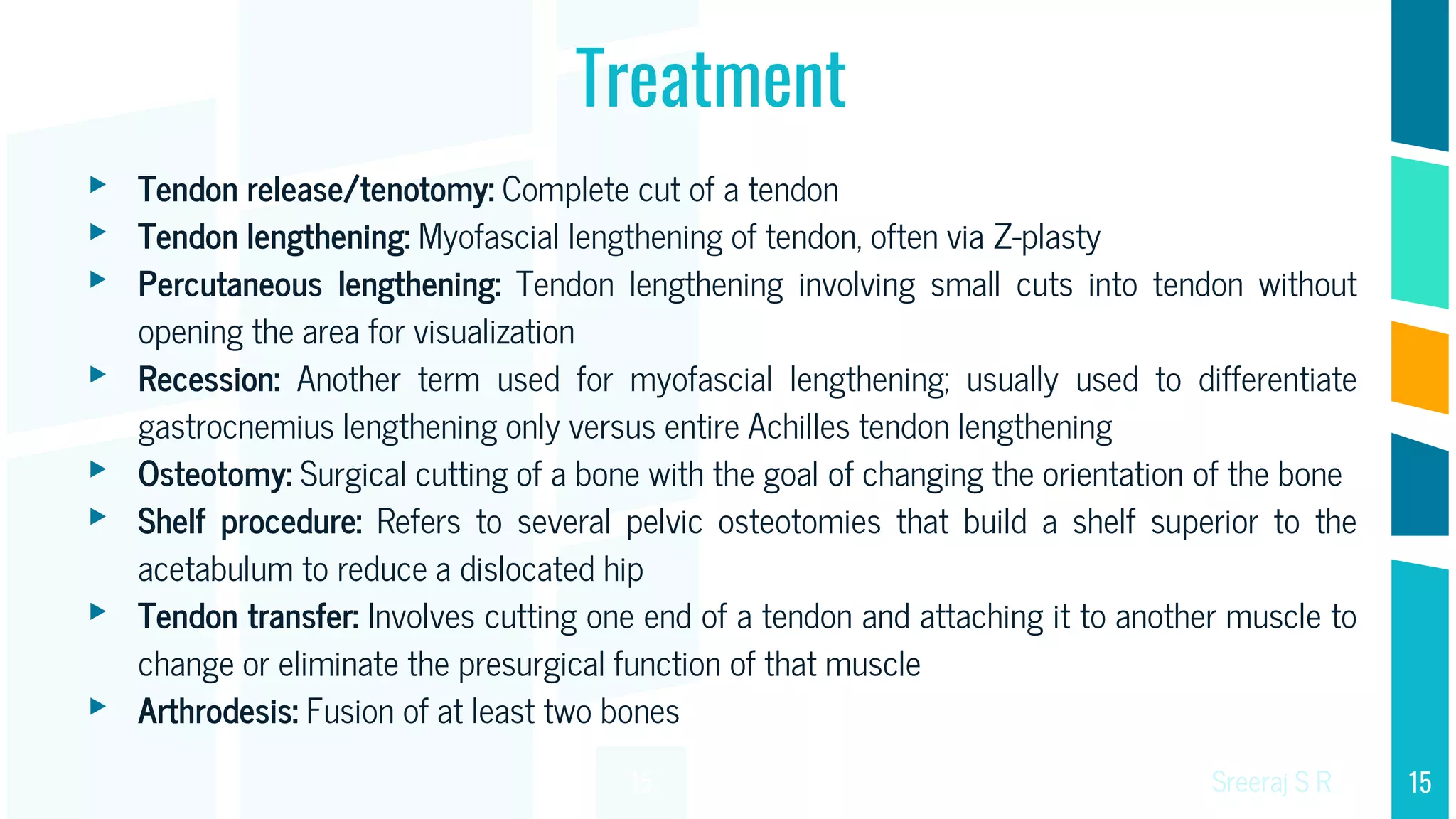 Physiotherapy Management in Cerebral Palsy | PPTX